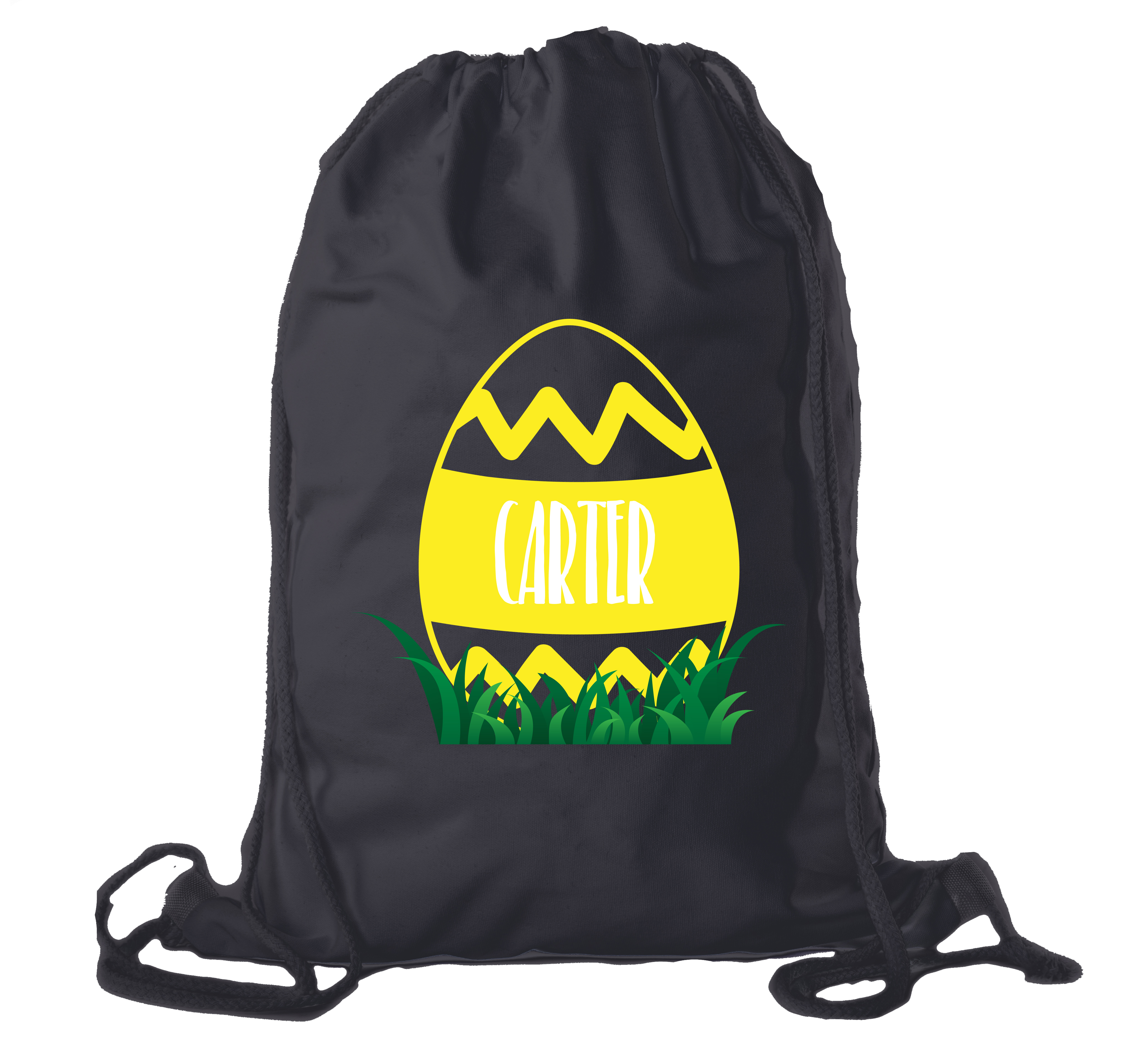 Personalized Easter Basket Bags, Cotton Drawstring Backpacks Custom ...