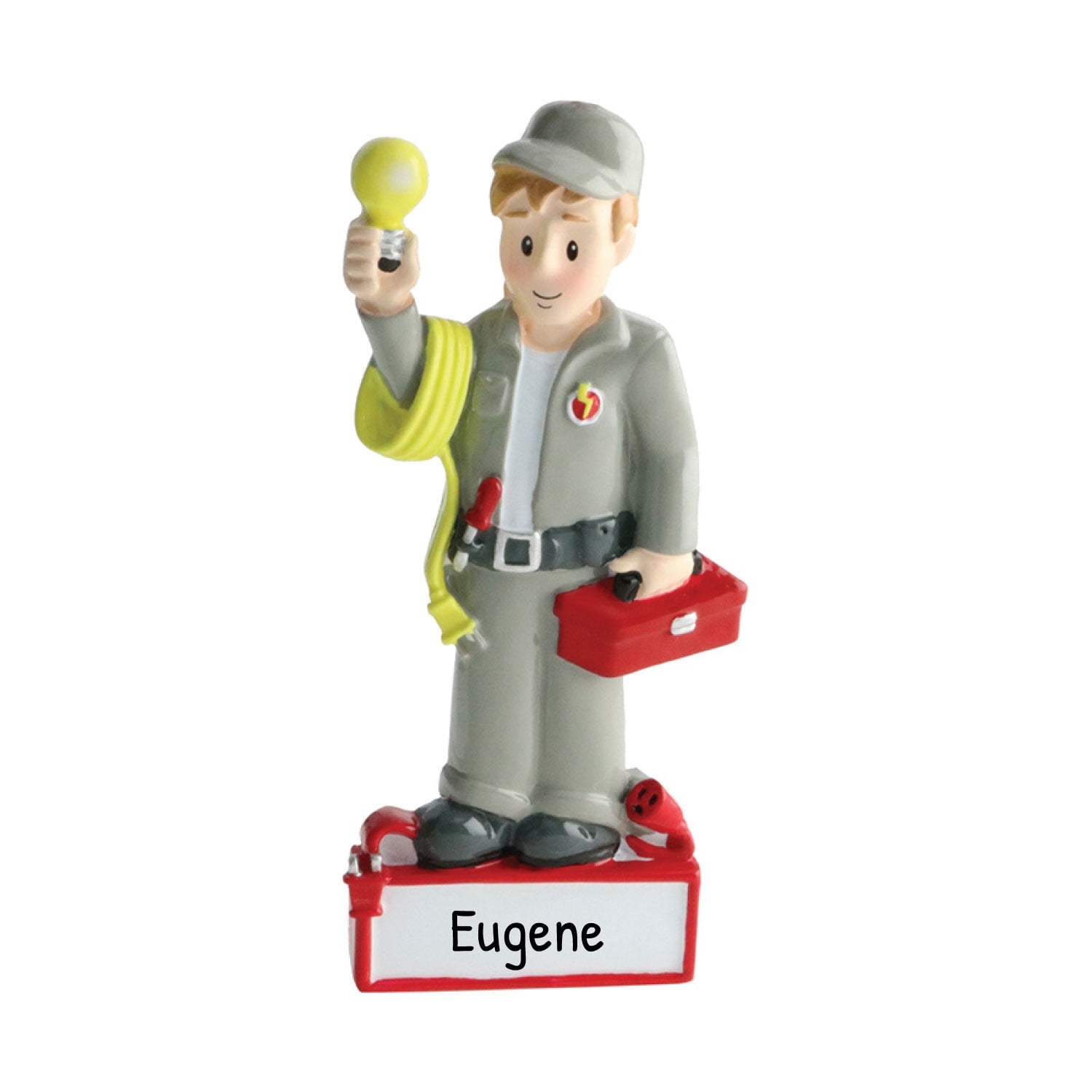 Personalized Electrician Ornament - Electrician Decorations, Tool ...