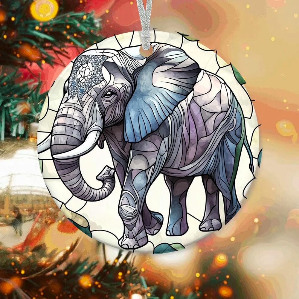 Personalized Elephant Ornaments 2025, Elephant Xmas Gifts Ideas ...