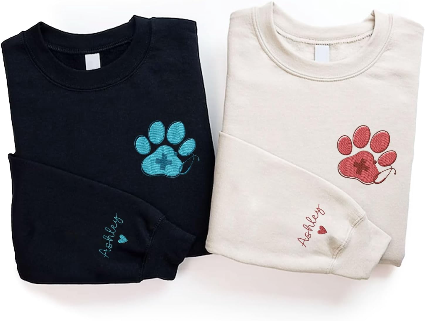 Personalized Embroiderd Veterinary Medicine Sweatshirt - Vet Tech ...