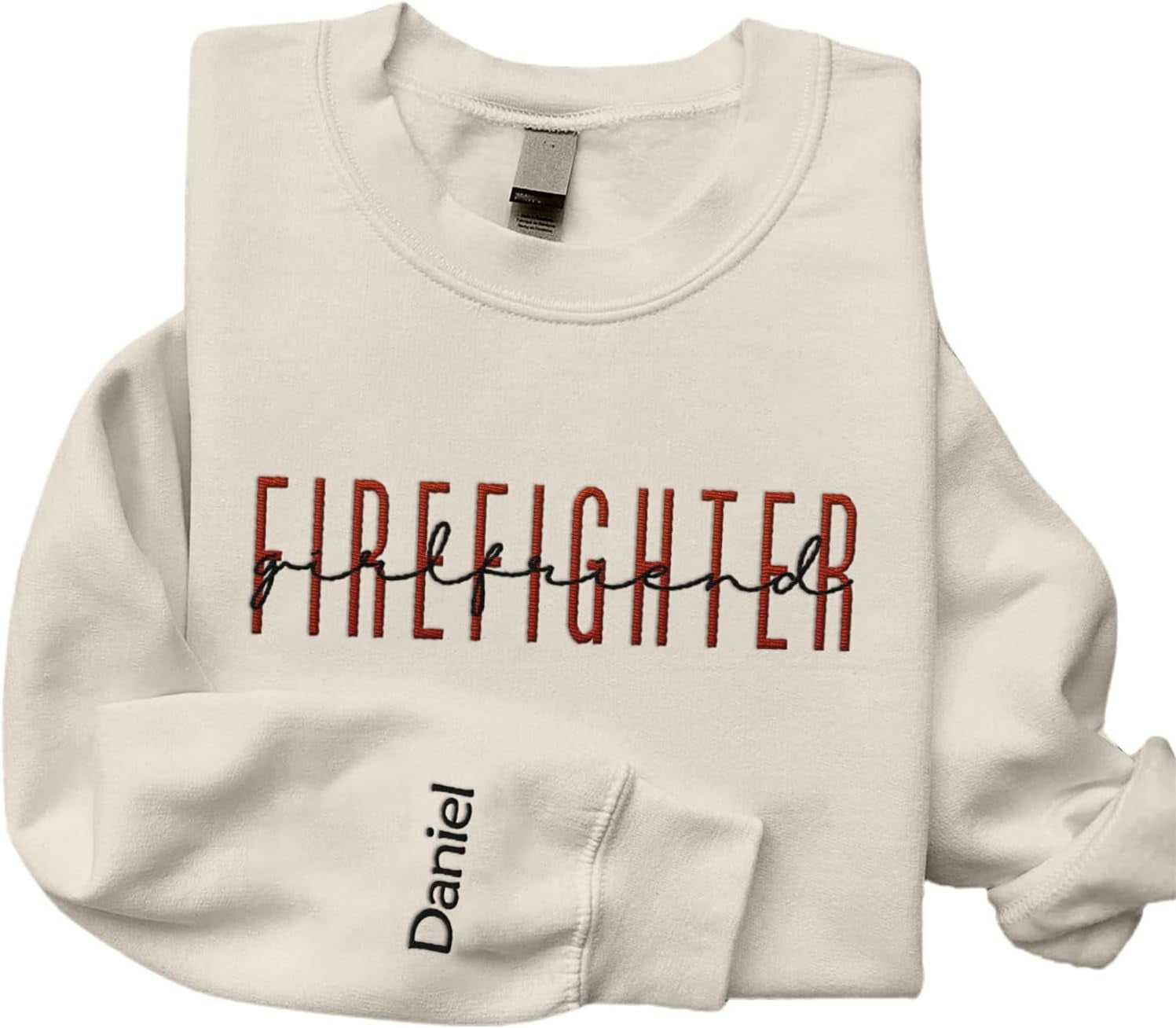 Personalized Embroidered Firefighter Sweatshirts, Fireman Department ...