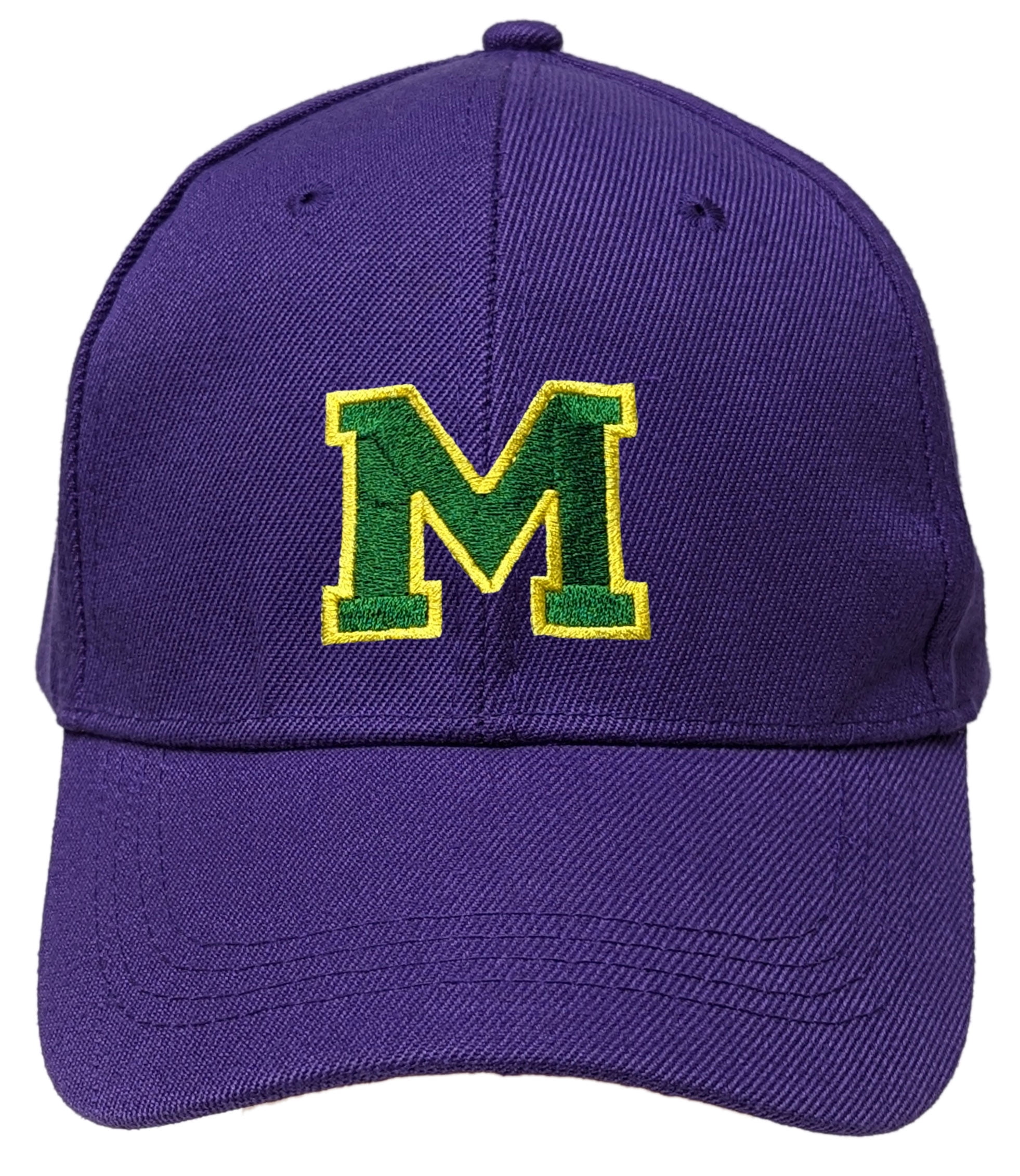 Personalized Embroidered Varsity Letter and Number Baseball Cap ...