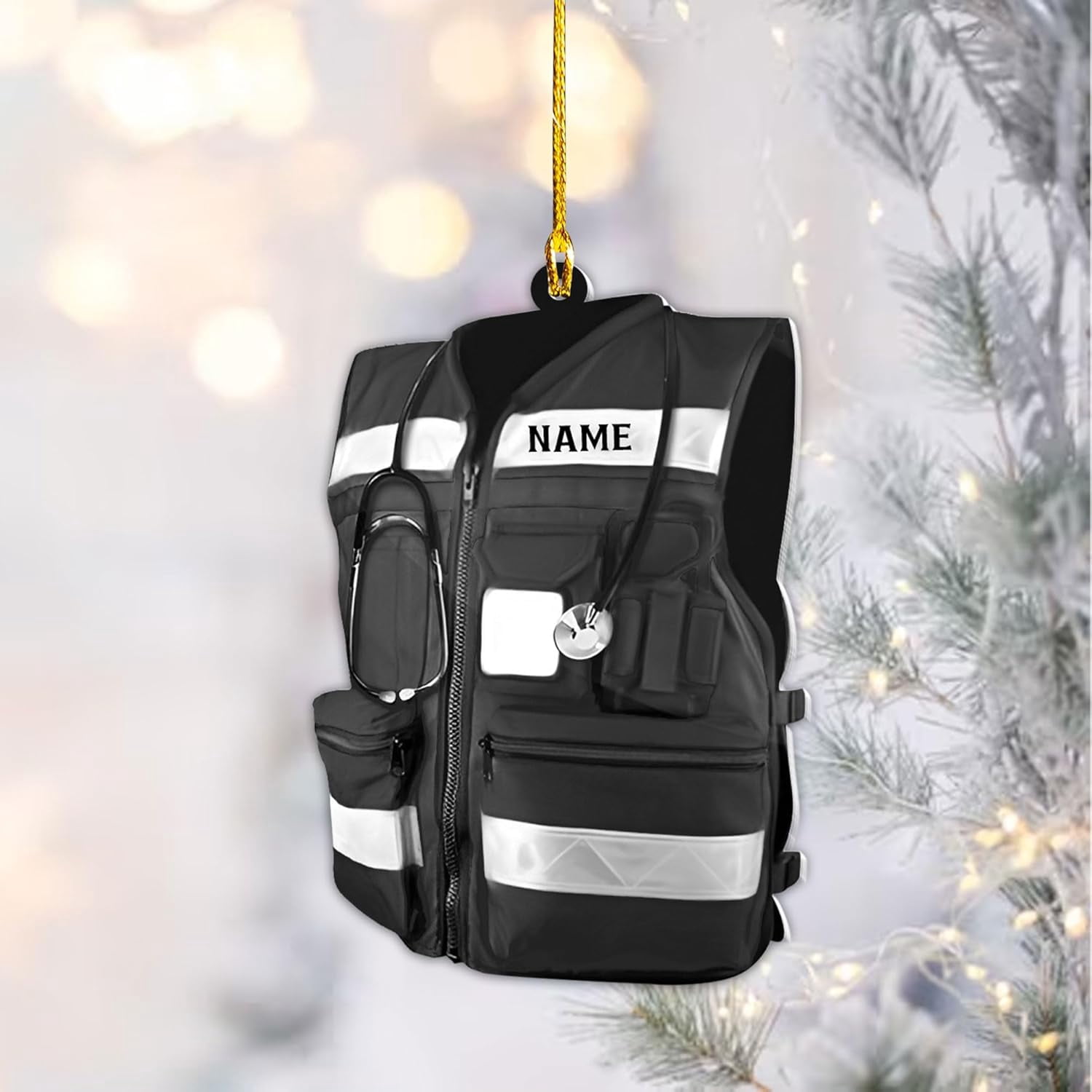 Personalized Emt Ornament, Paramedic Ems Emt Ornaments for Christmas ...