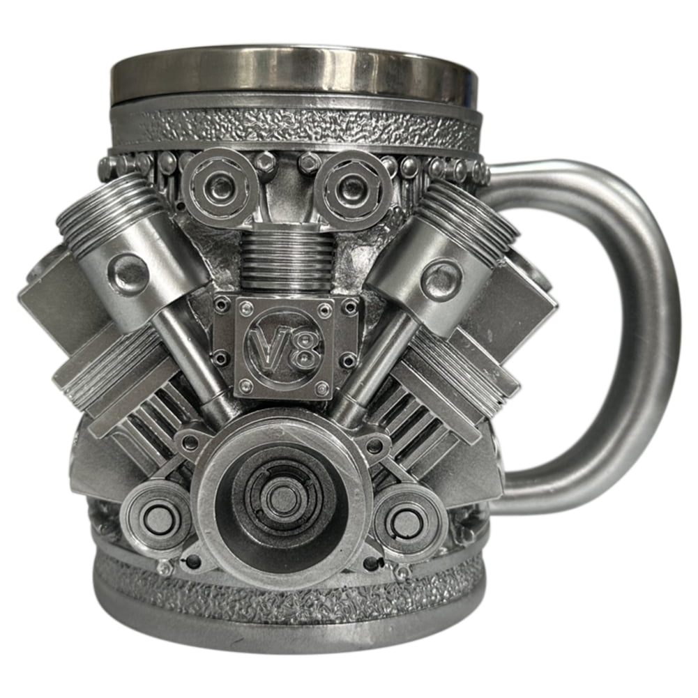 Personalized Engines Stainless Steel Mug, Car Engine Design Coffee Mug ...