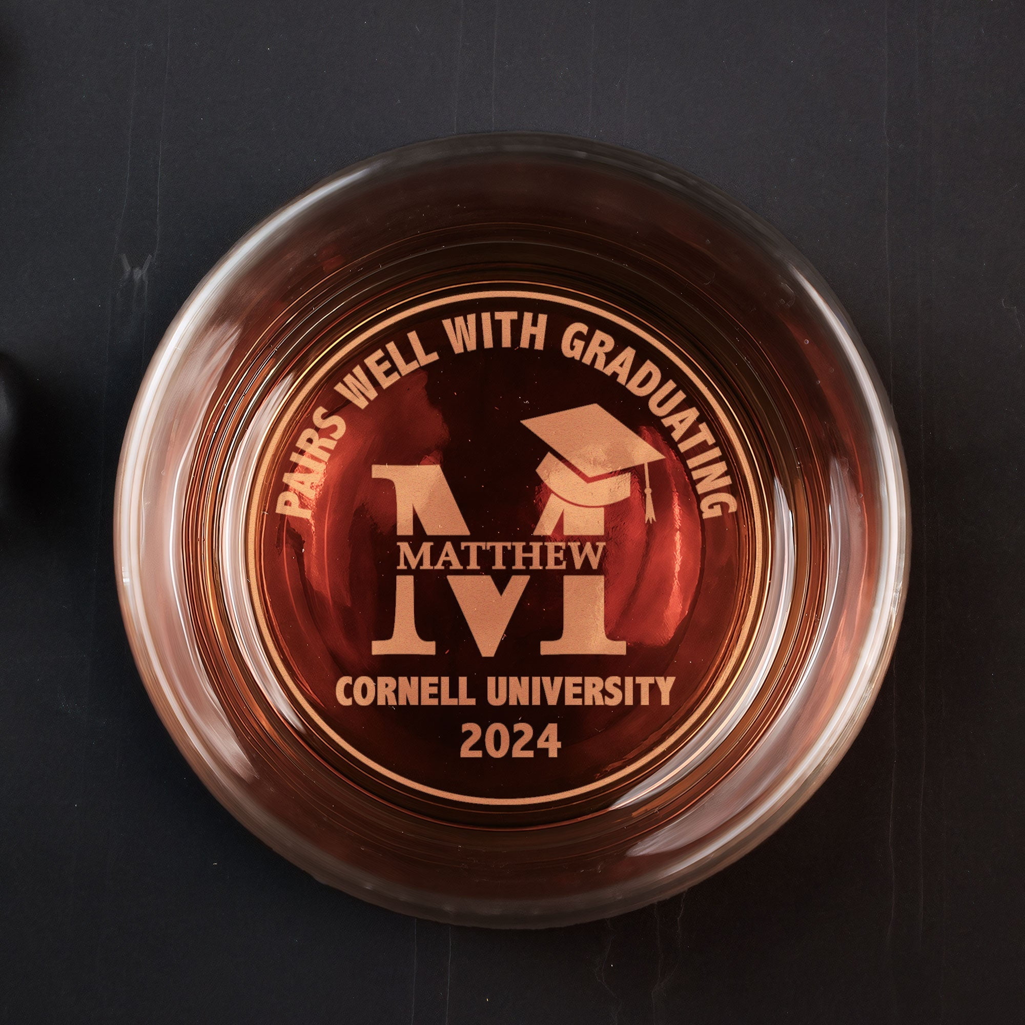 Personalized Engraved Whiskey Glass - Custom Old Fashioned Glasses for ...