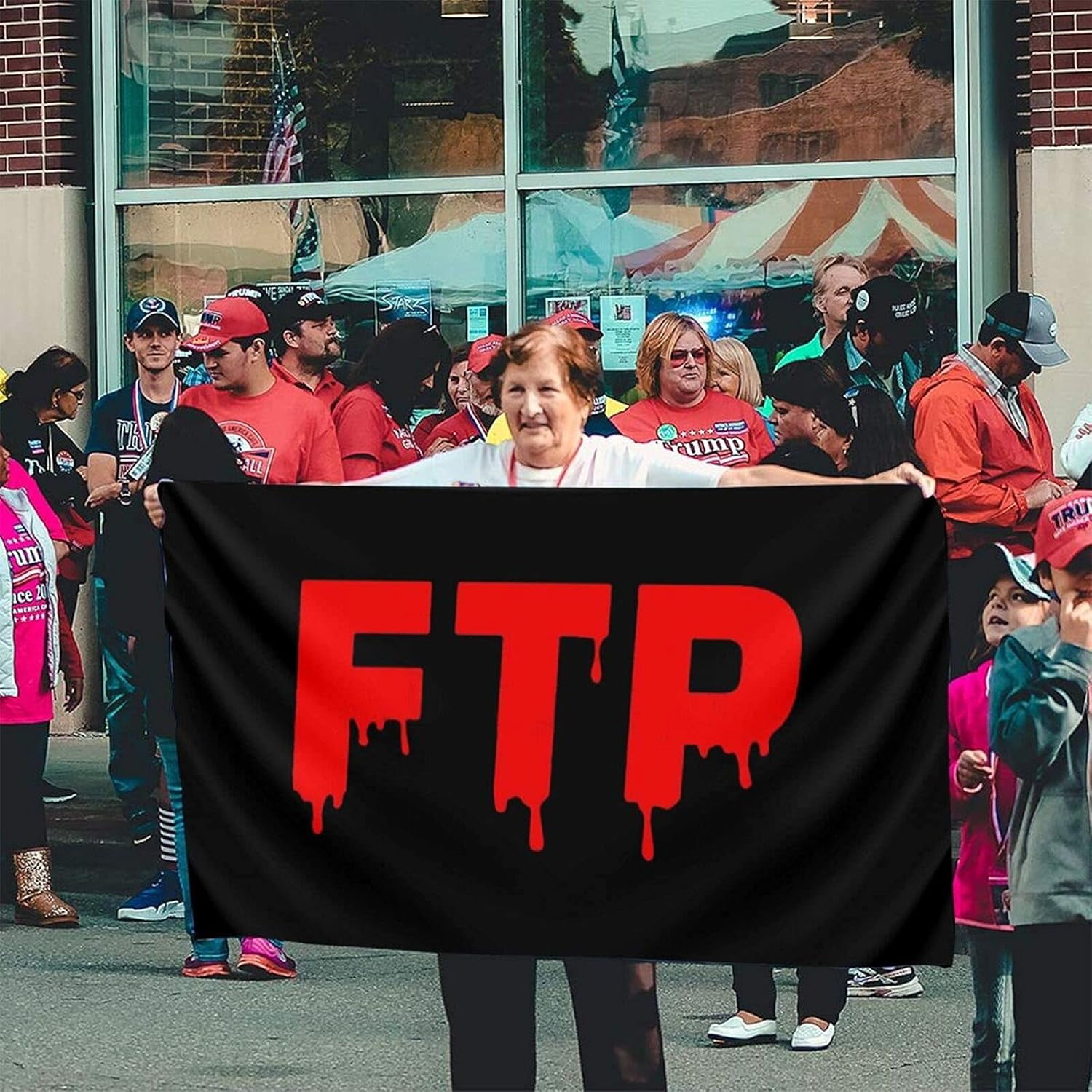 Personalized FTP Logo Garden Flag 3x5 Ft Decor Outdoor Banner Sign ...