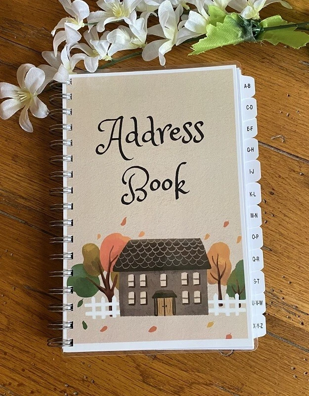 Personalized Family Address Book Birthdays Anniversaries Memorials ...