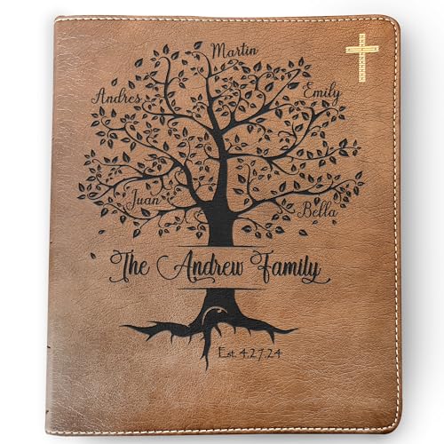 Personalized Family Bible | Custom NIV Family Tree Journaling Bible ...