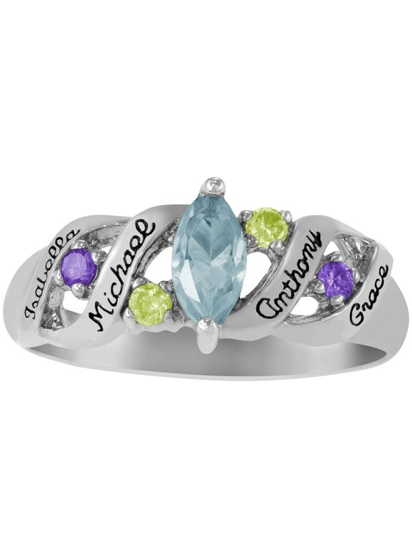 Girls' Birthstone Rings