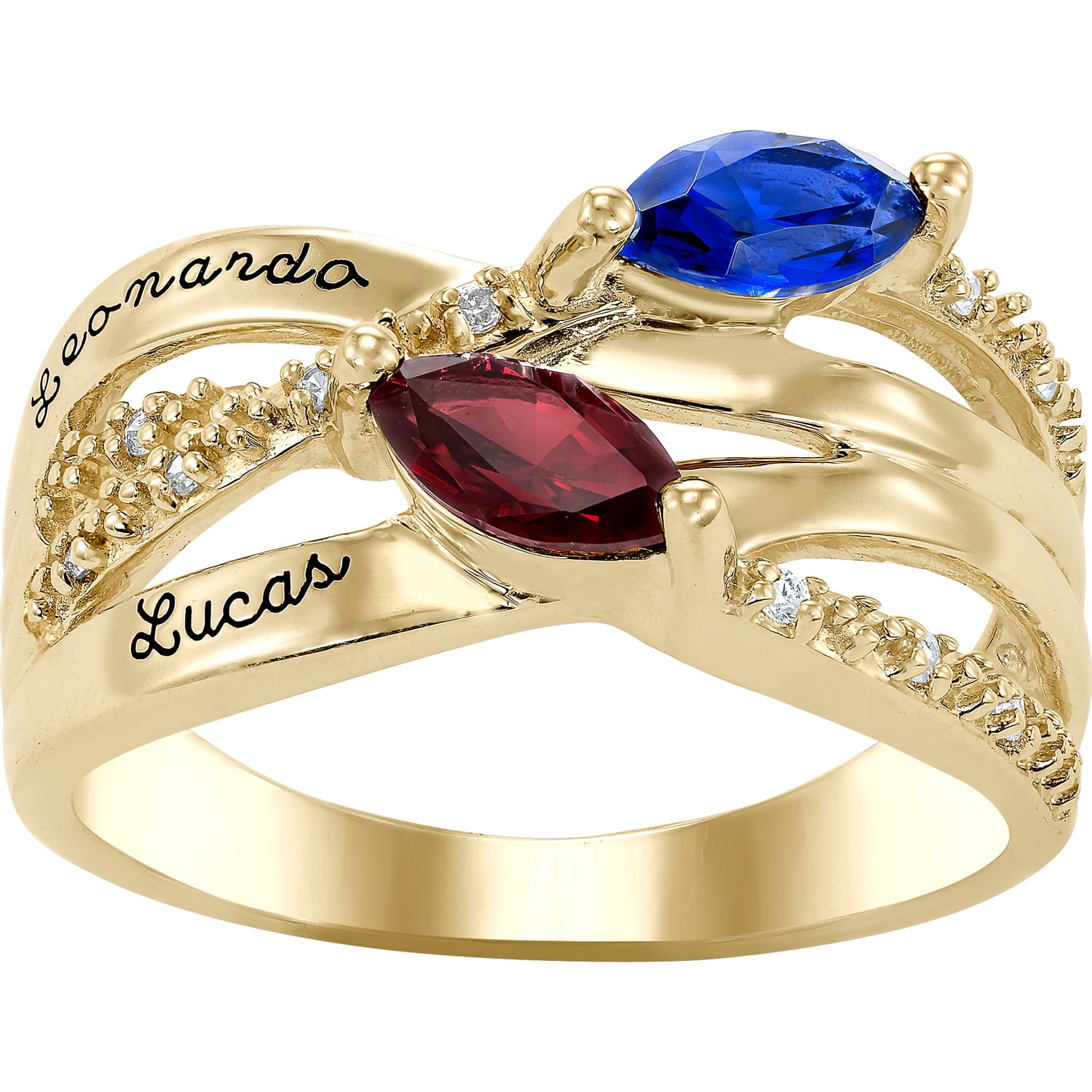 Personalized Family Jewelry Birthstone Women's Caress available in ...