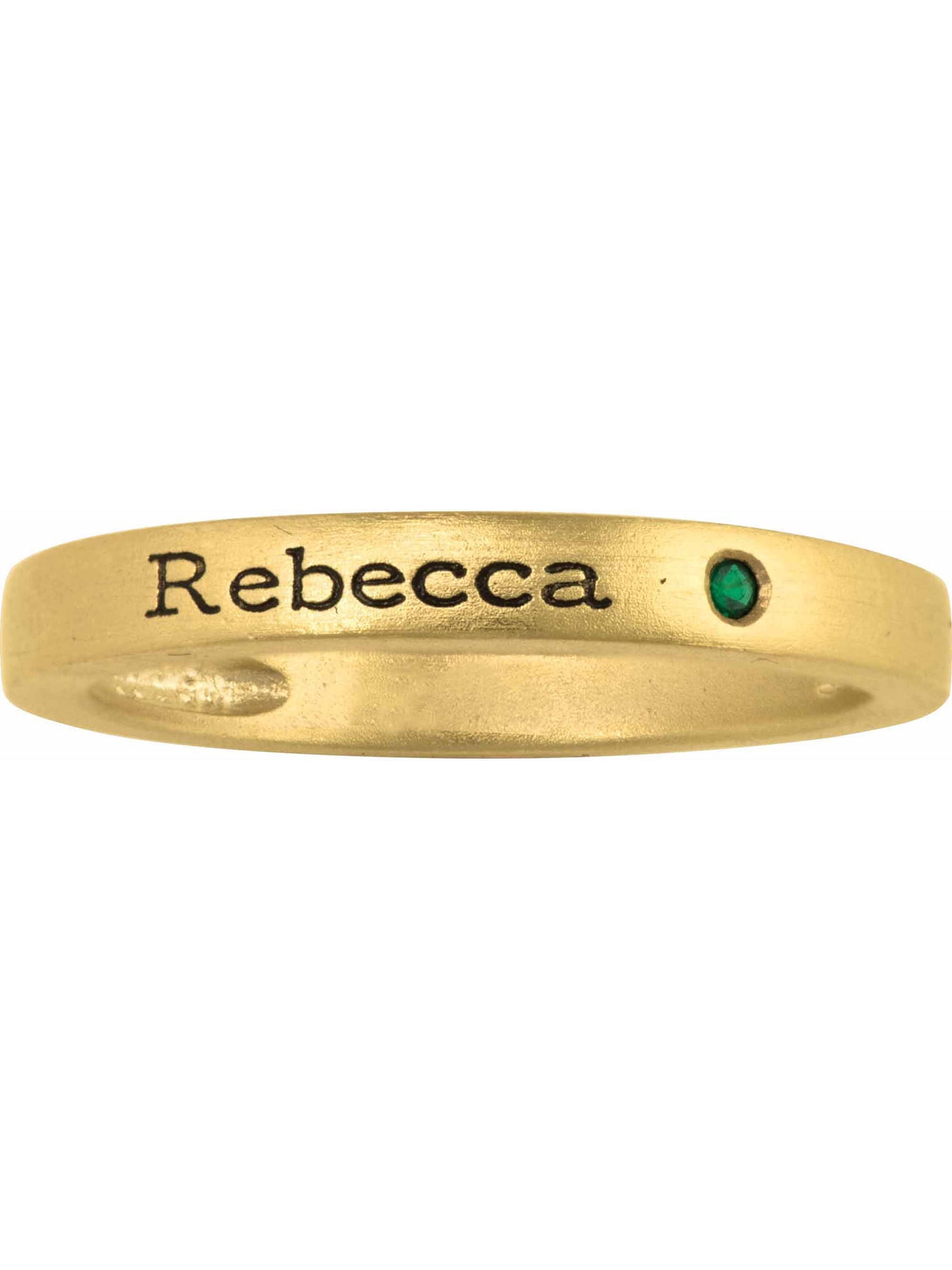Personalized Family Jewelry Simple Stackable Ring available in Sterling ...