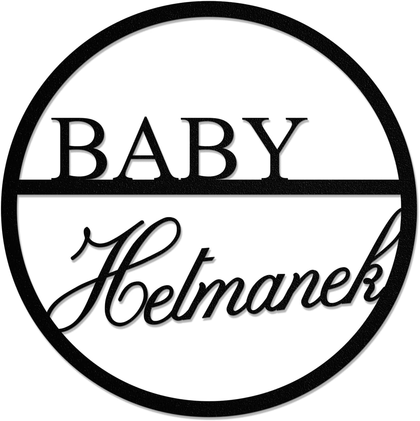 Personalized Family Metal Sign Customized Family Name Metal Sign For ...
