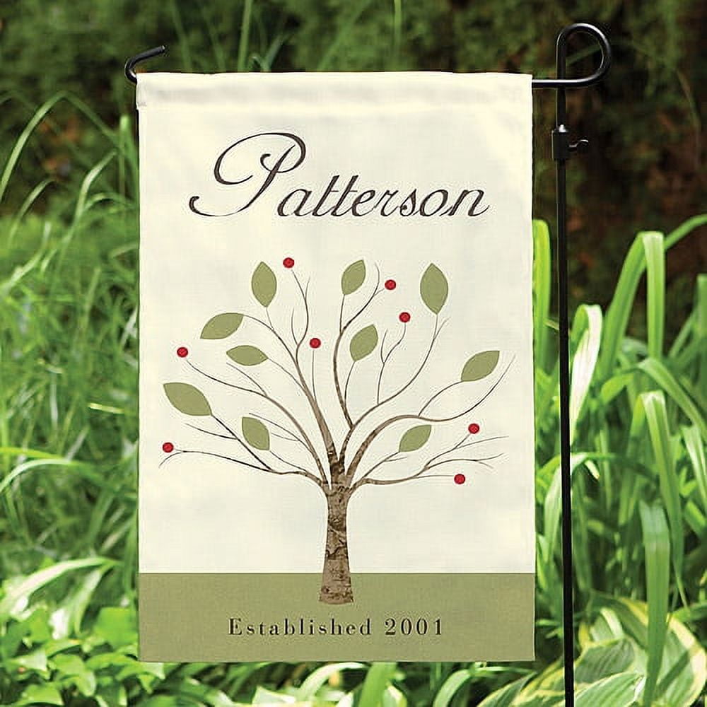 Personalized Family Tree Garden Flag - Walmart.com