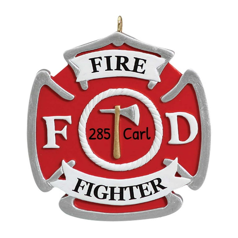 Fireman Badge Template