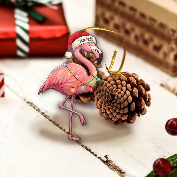 Flamingo Christmas Decorations