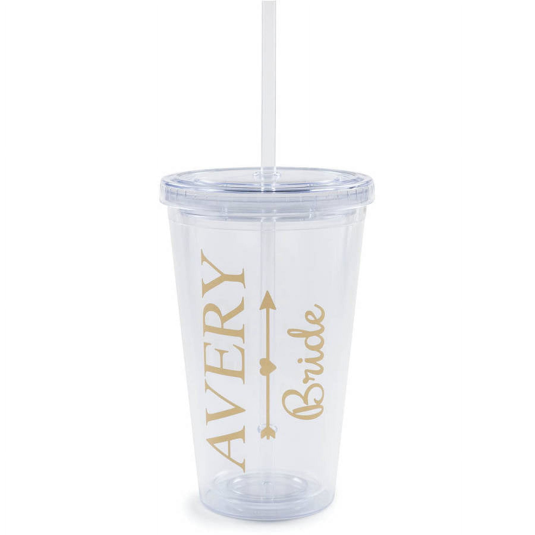 Personalized For the Bride Personalize Acrylic Tumbler - Walmart.com