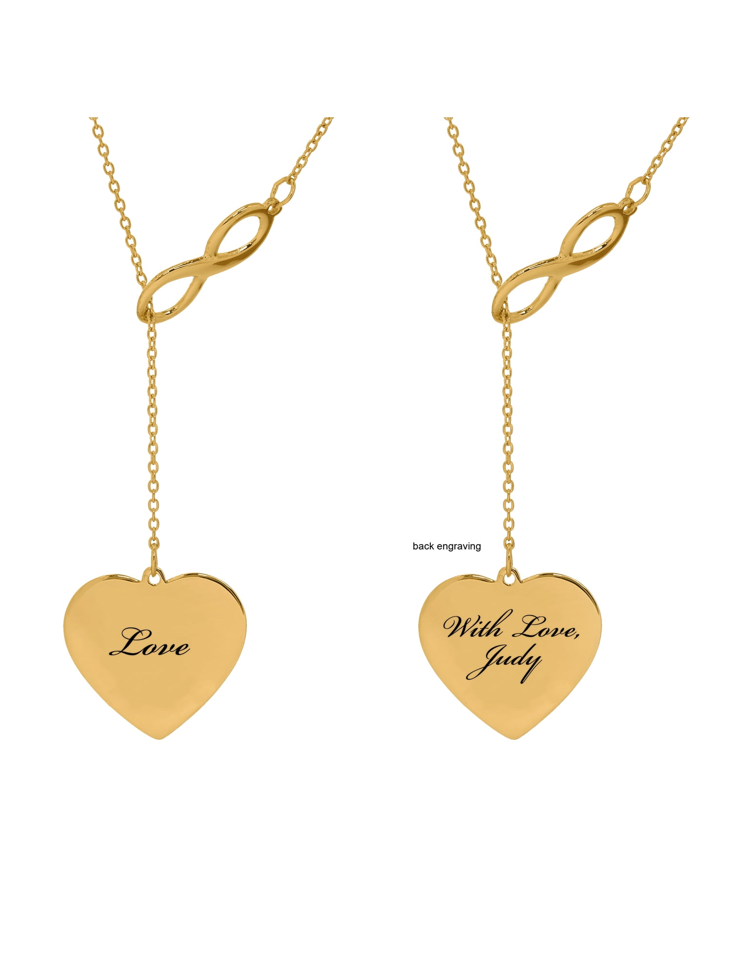 Personalized Forever, Love, Couple or Mom Laser Engraved Heart-Shaped ...