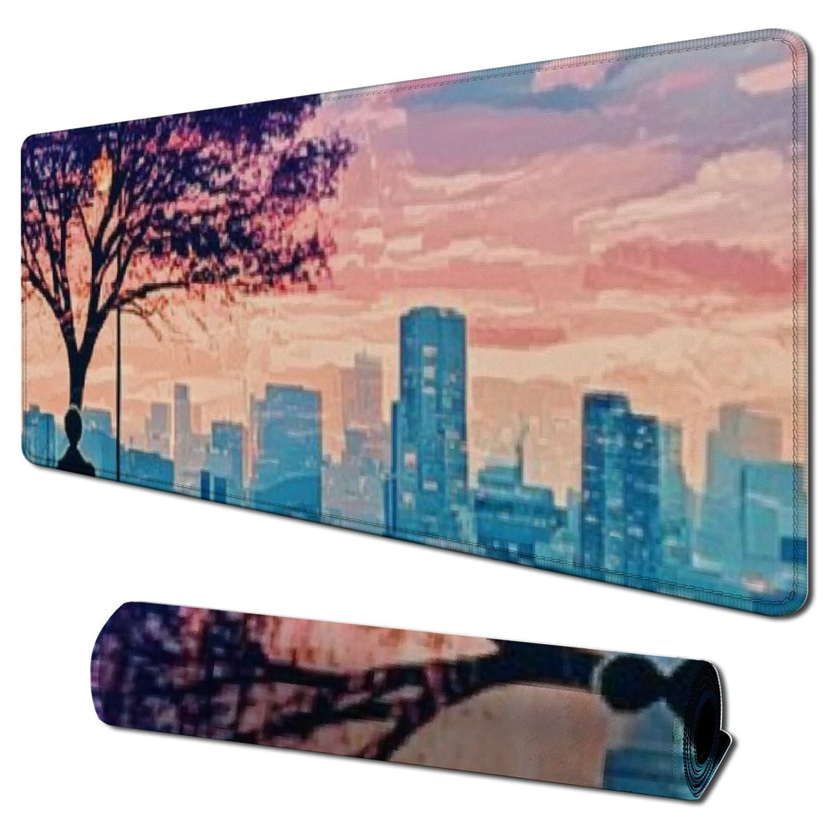 Personalized Gaming Mouse Pad,Large Anime Mousepad, Desktop Companion ...