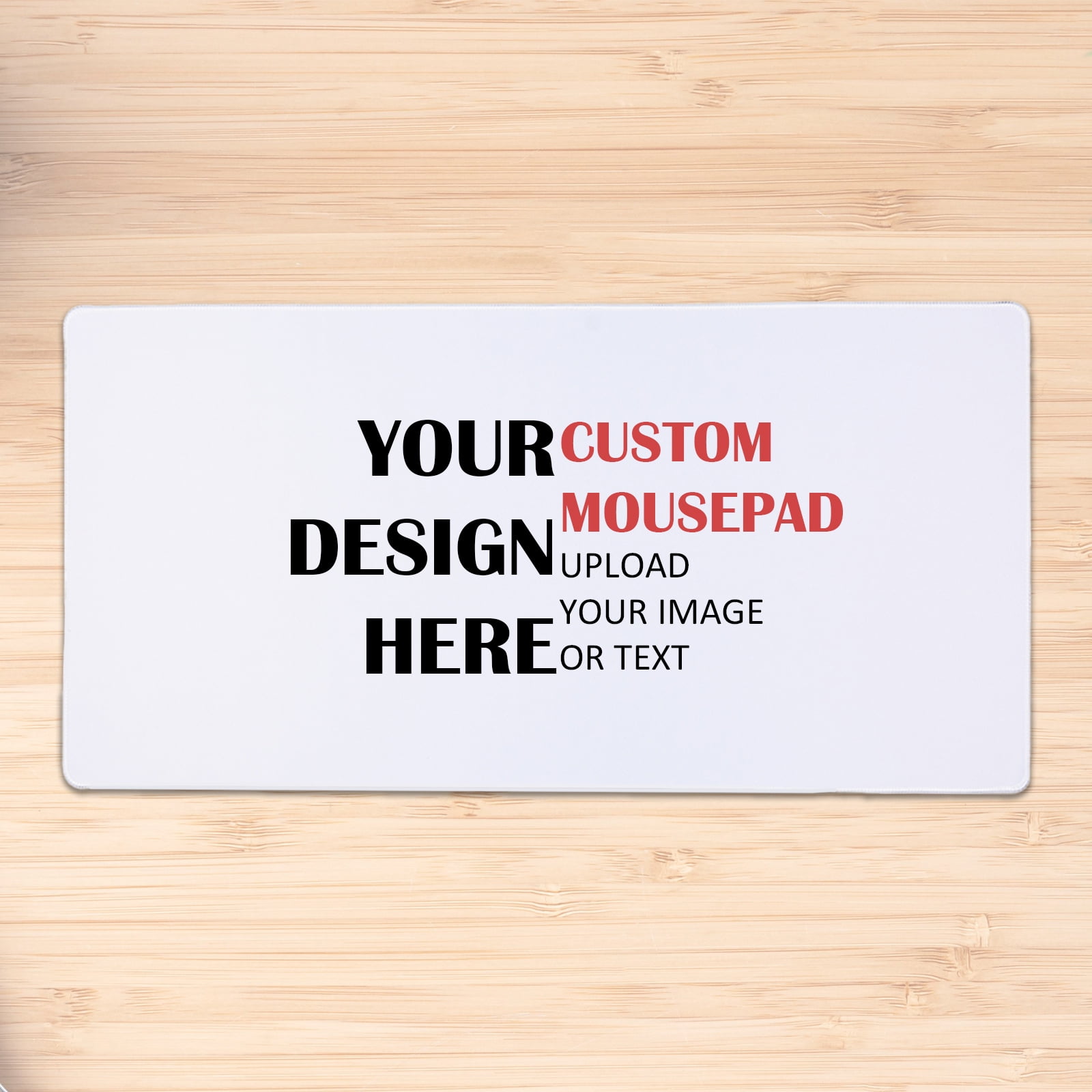 Personalized Gaming Mousepad - Custom Design Office Mousepad - Large ...