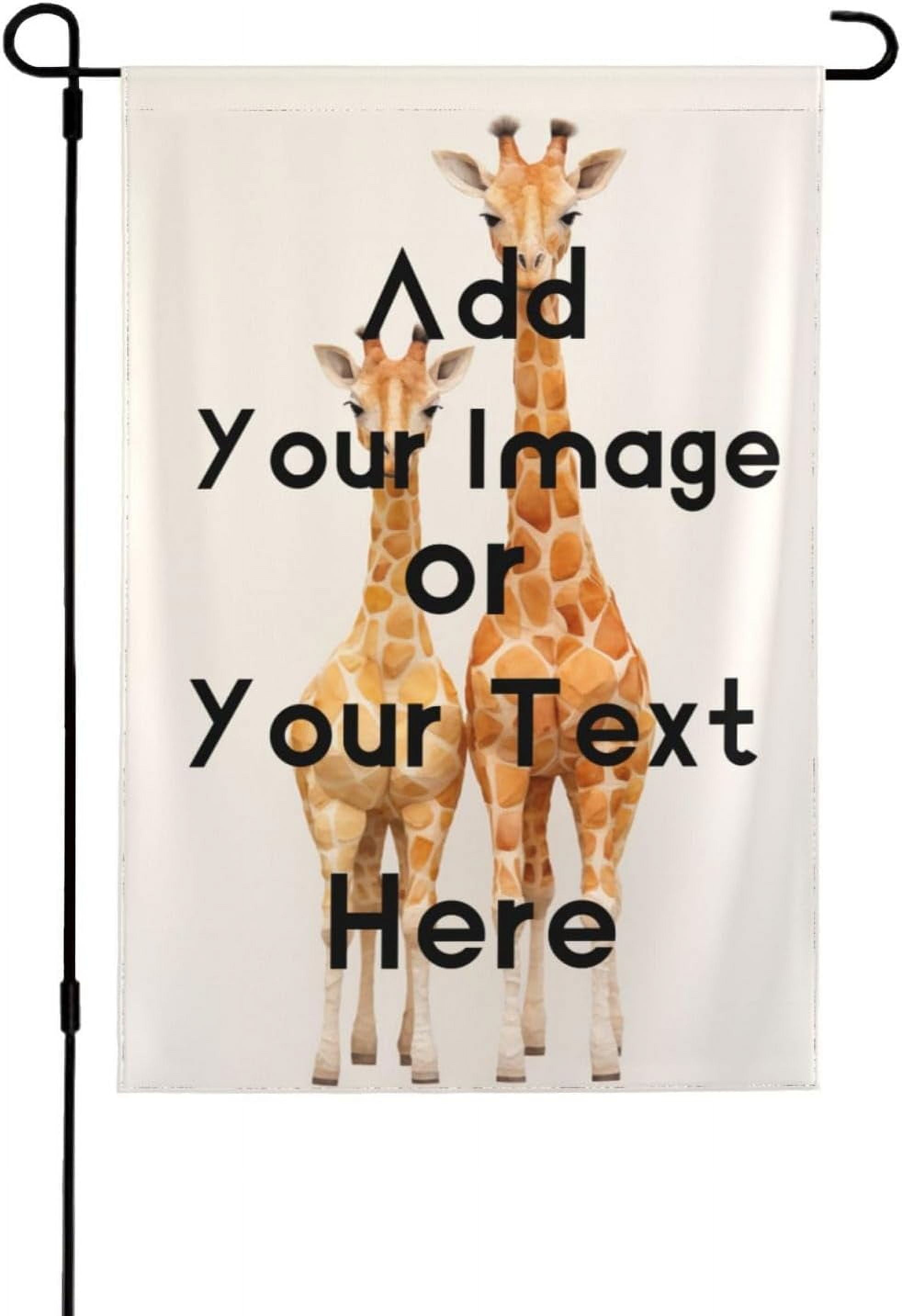 Personalized Garden Flags Custom Flags For Customizing Diy Your Own ...