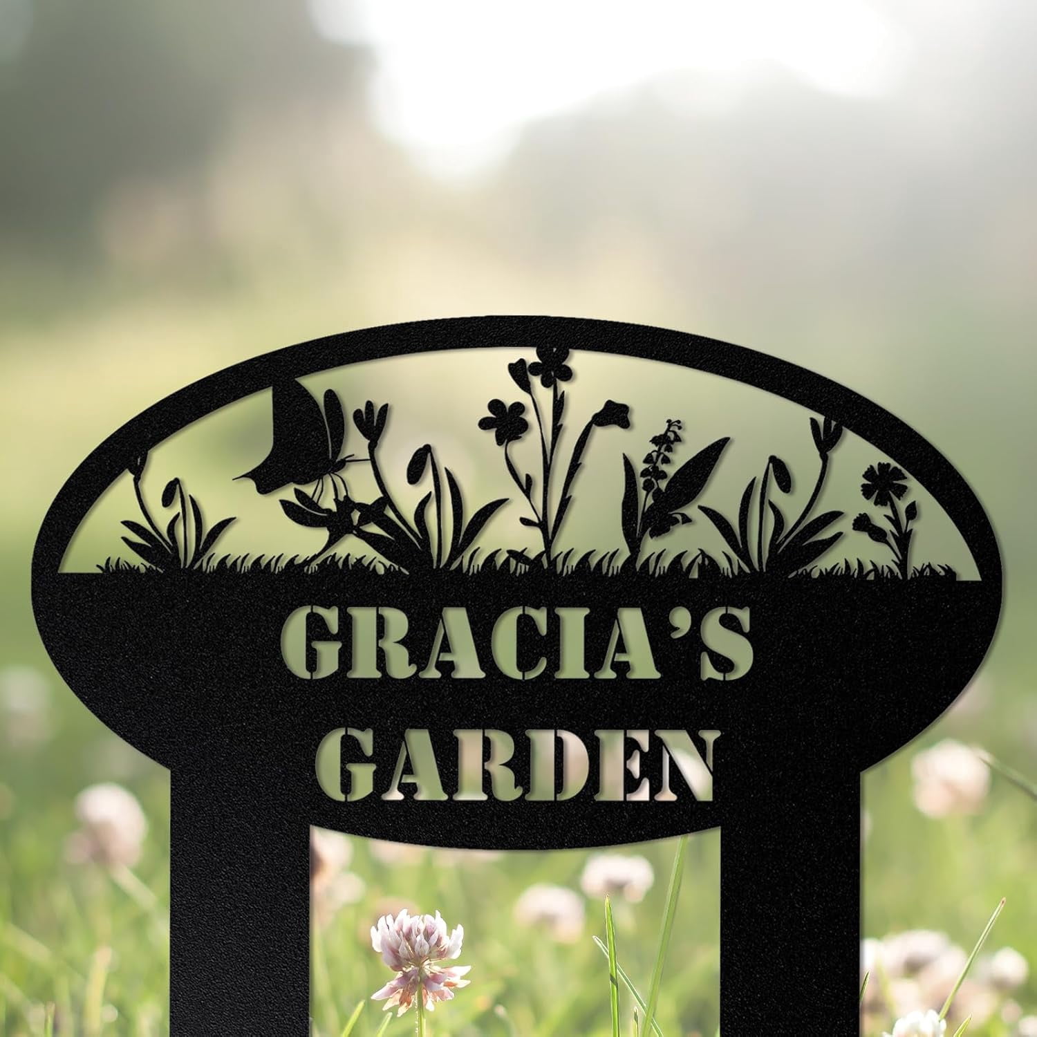 Personalized Garden Signs Custom Garden Sign for Outside Gardening ...
