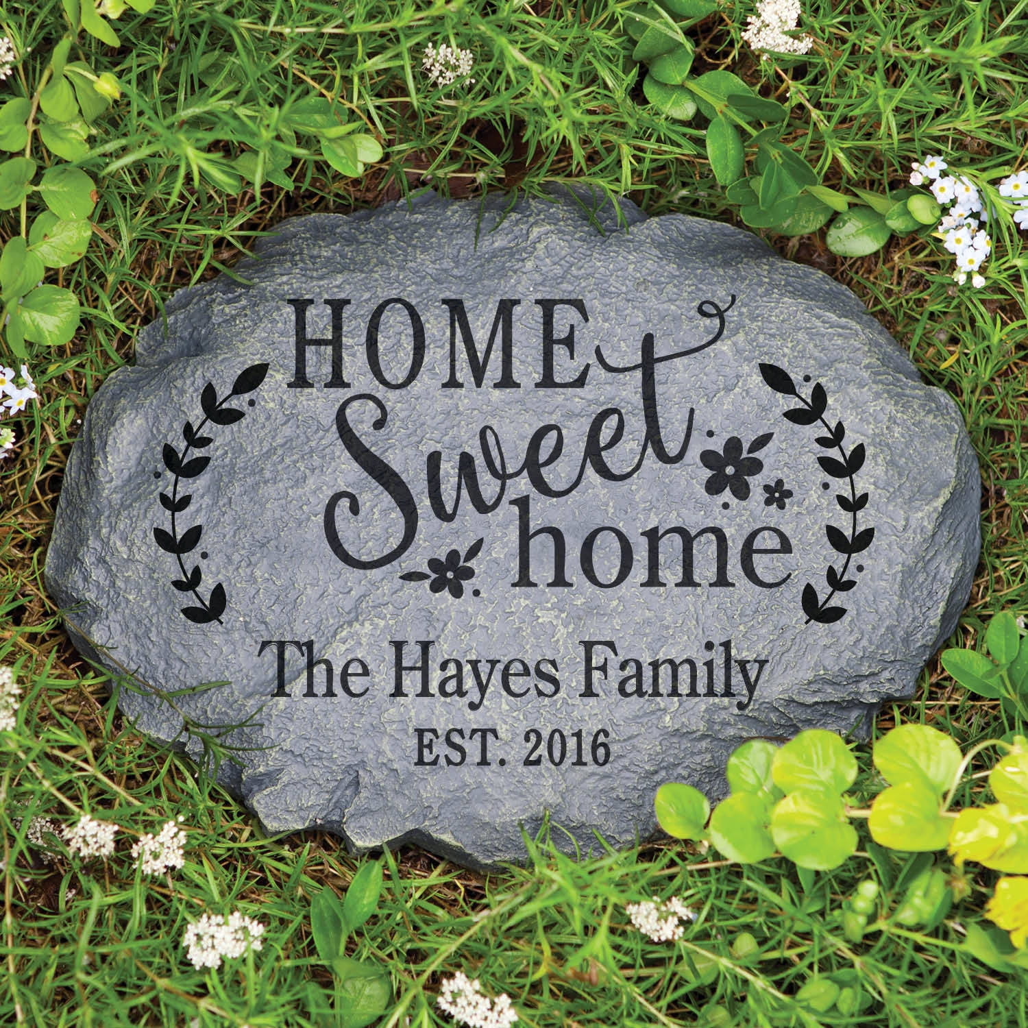 Personalized Garden Stone, Available In Different Style's - Walmart.com