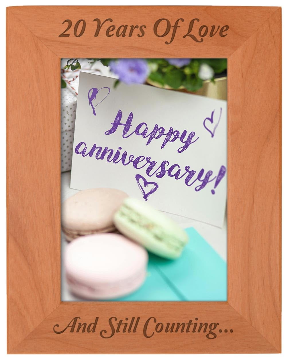 ThisWear Personalized Gifts 20th Anniversary Frame 20 Years and ...