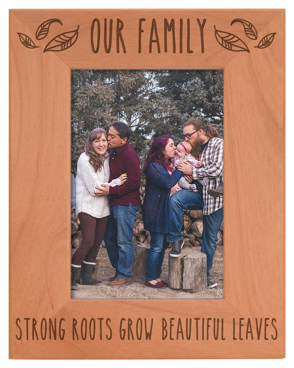 Personalized Gifts Family Tree Picture Frame Our Family Strong Roots ...