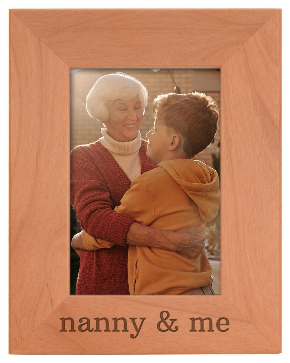 Personalized Gifts Grandma Gift Nanny and Me Grandchild Natural Wood ...