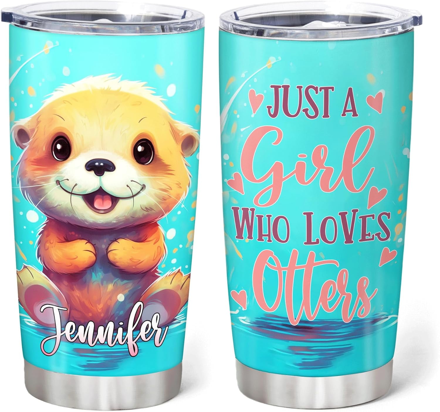 Personalized Gifts For Otter Lover - Just A Girl Who Loves Otters ...