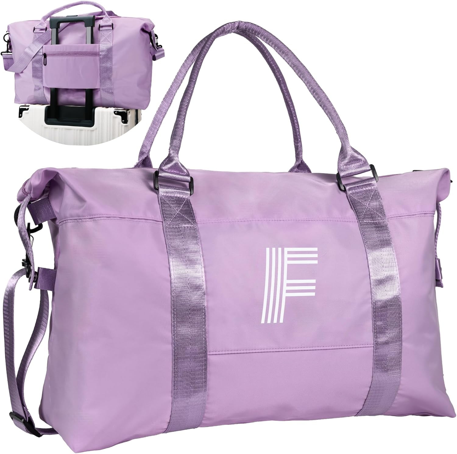 Personalized Gifts for Women, Initial Travel Duffel Bag, Gym Bag ...