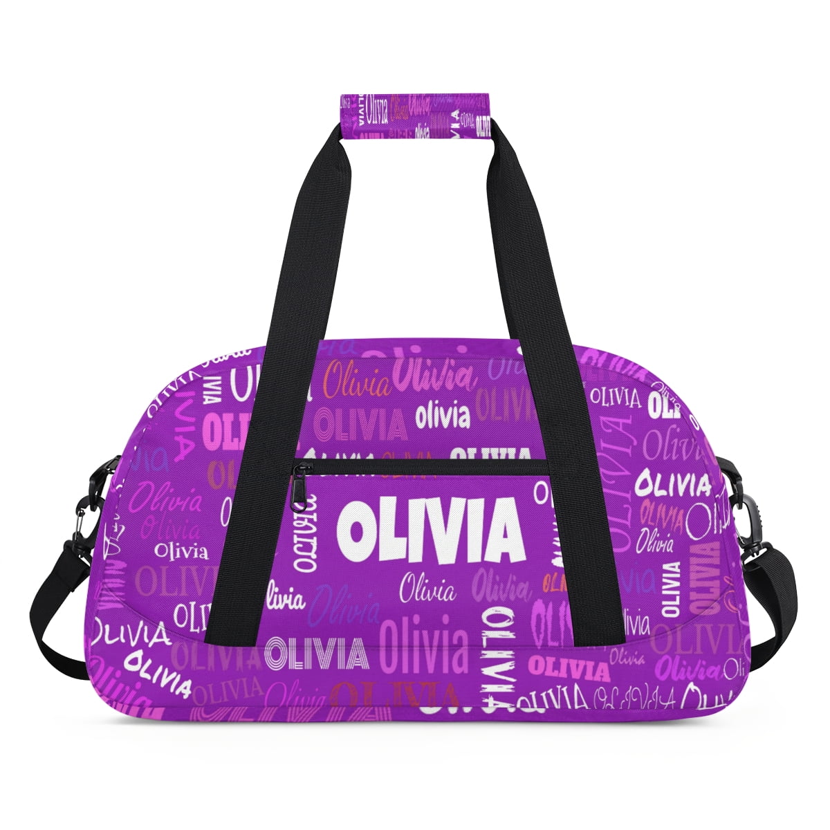Personalized Girl Sport Duffel Bag Travel Duffle Bag Overnight Bags ...