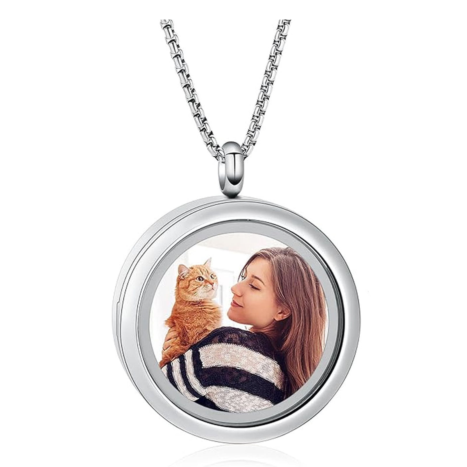 Personalized Glass Cremation Urn Necklace for Ashes Of Loved One Carry ...