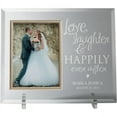 Personalized Planet Glass Photo Frame - Love, Laughter, Happily Ever ...