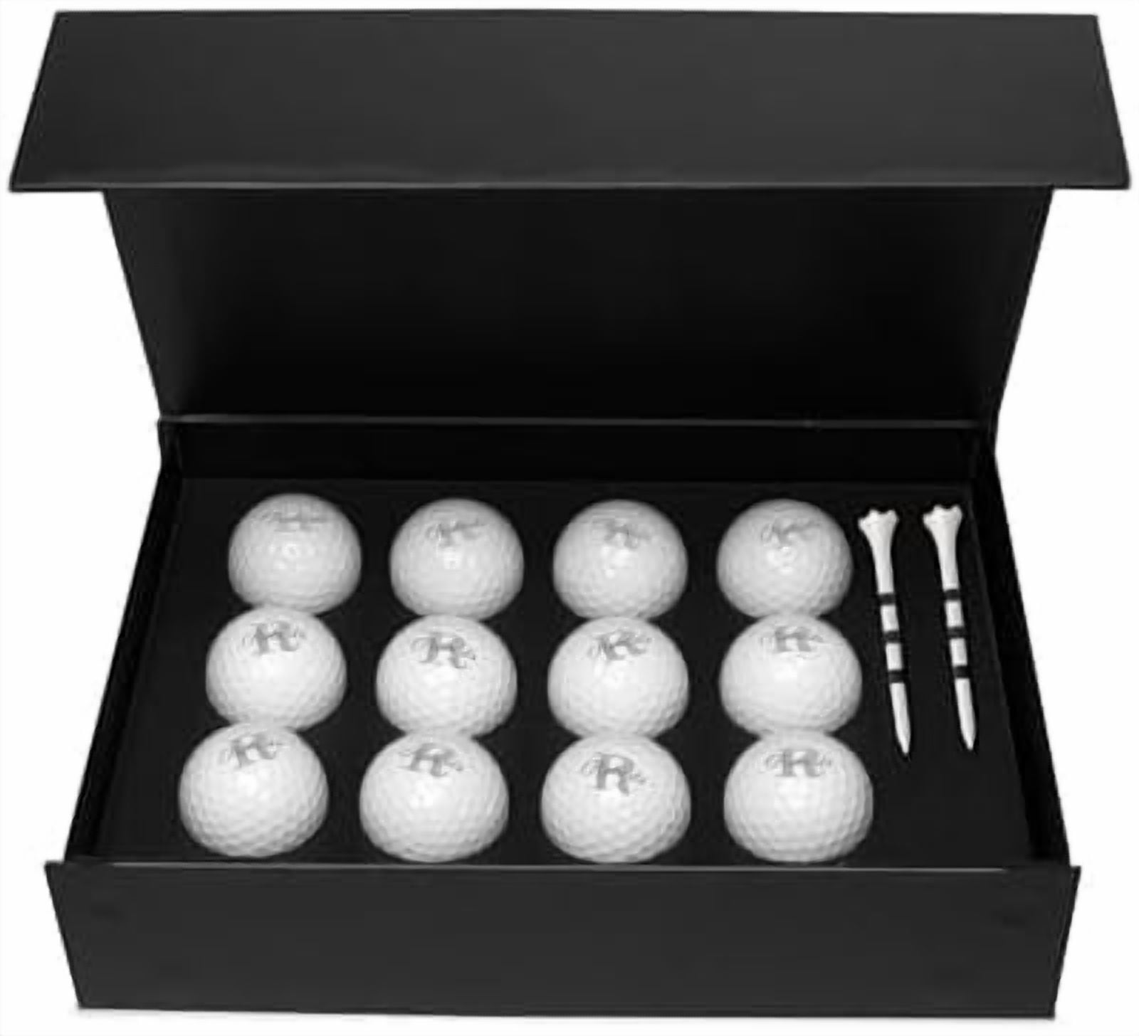 Personalized Golf Ball Gift Set - Monogrammed Golf Balls - 12 Custom ...