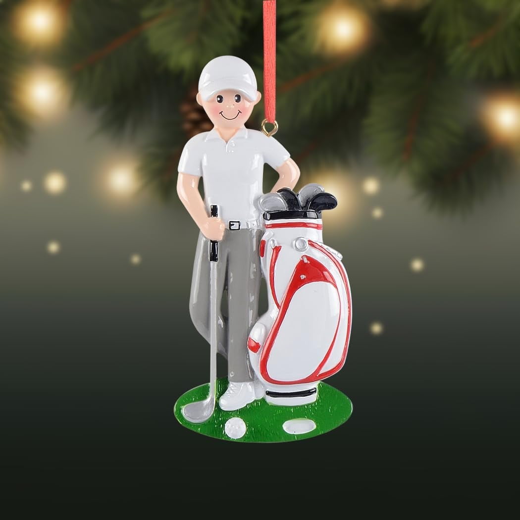 Personalized Golf Boy Ornament Custom with Name & Year - Golf Lover for ...