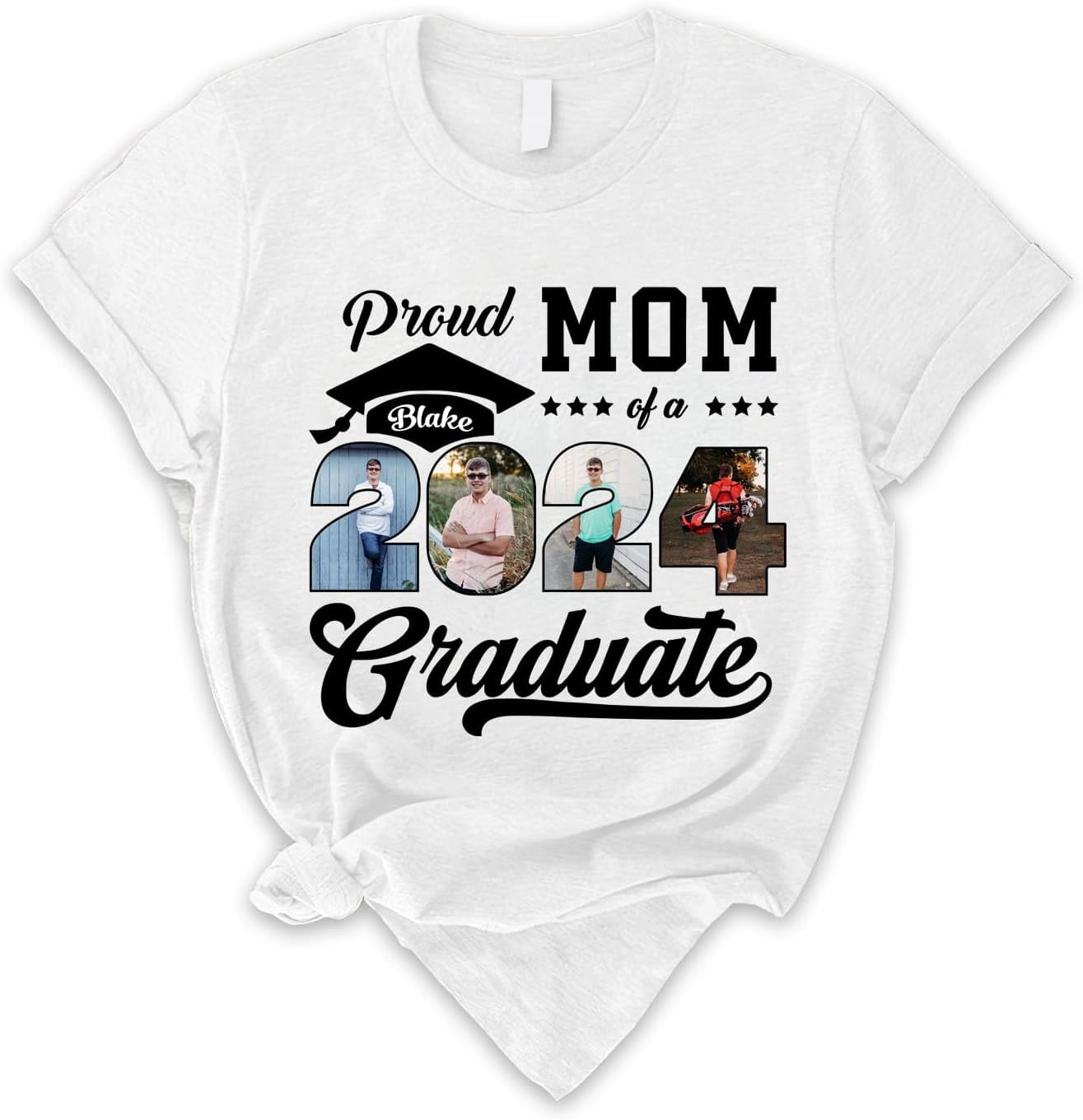 Personalized Graduation 2024 Shirt Proud Family of A Class of 2024 ...