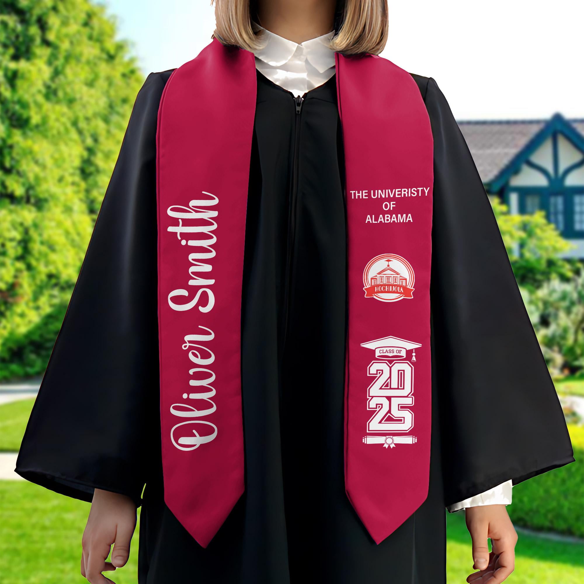 Personalized Graduation 2025 Stoles, Custom Class Of 2025 Stoles, Your High School Grad Sash ...