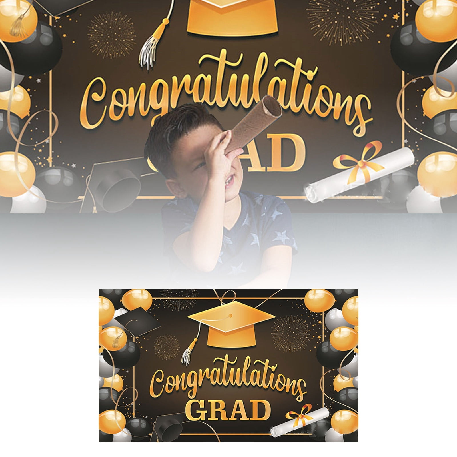 Personalized Graduation Banner - Graduation Party Decorations ...