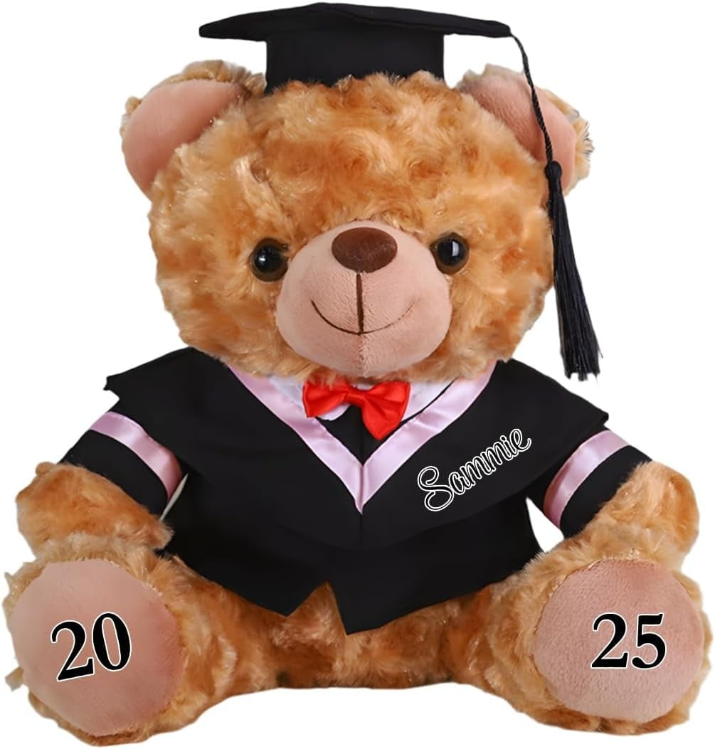 Personalized Graduation Bear Decoration, New Custom Name Year ...