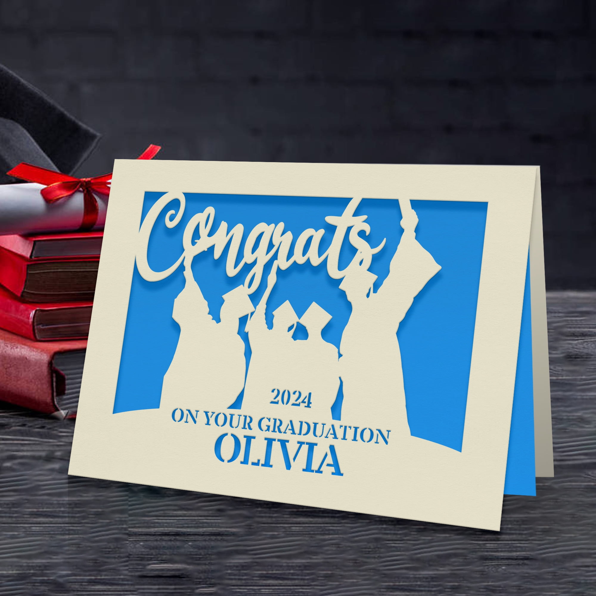 Personalized Graduation Cards Congratulations Grad Gift Graduation ...
