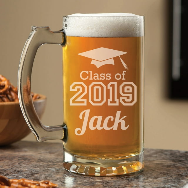 Personalized Graduation Class of 2019 Beer Mug - Walmart.com