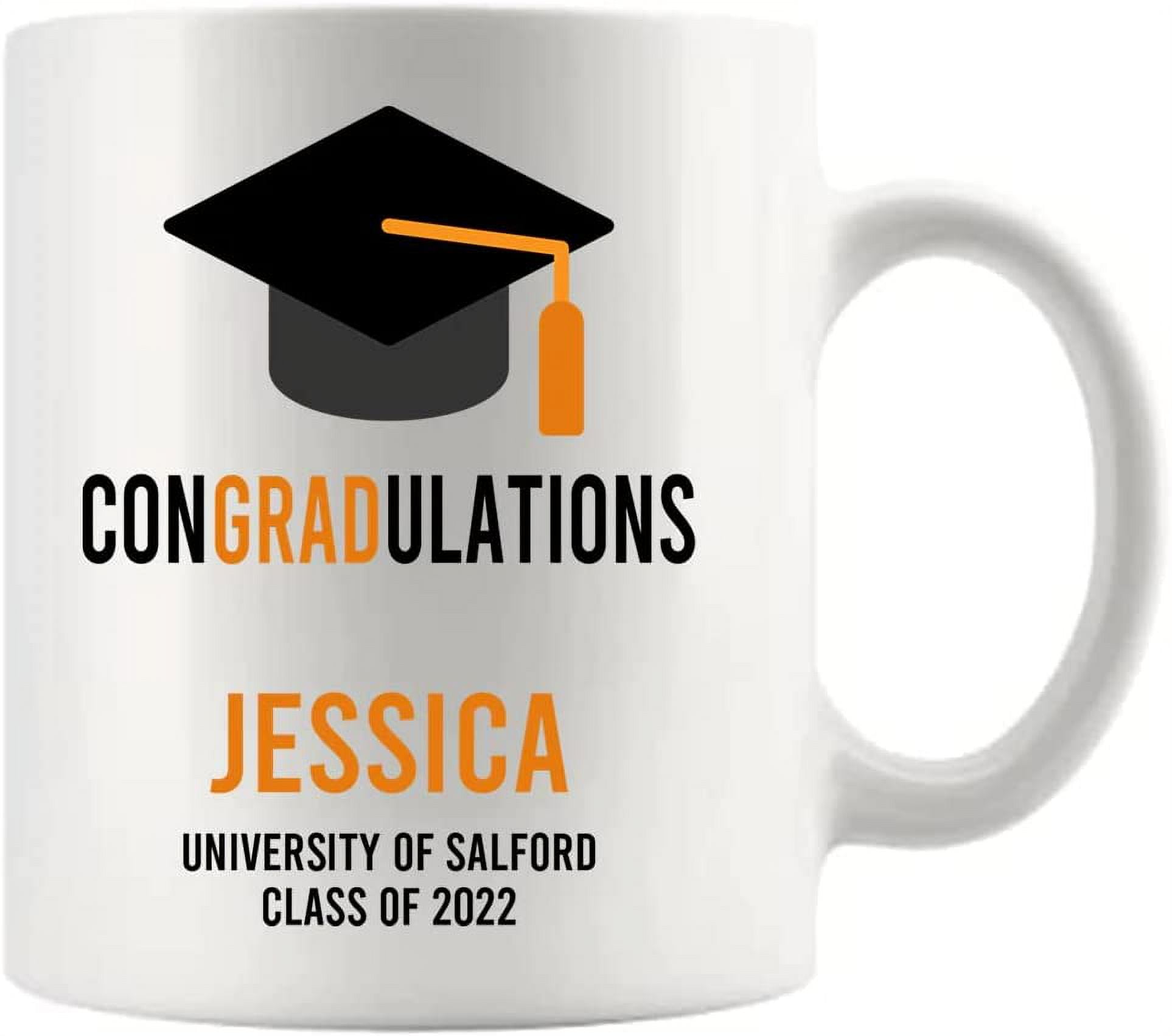Personalized Graduation Coffee Ceramic Mug Customized Graduates Class ...
