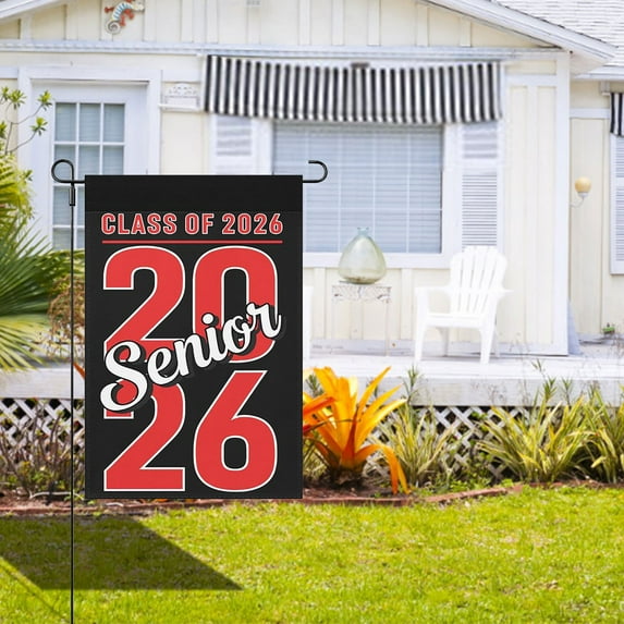 Personalized Graduation Flag 2025, Congrats Class Of 2025 Garden Flag ...