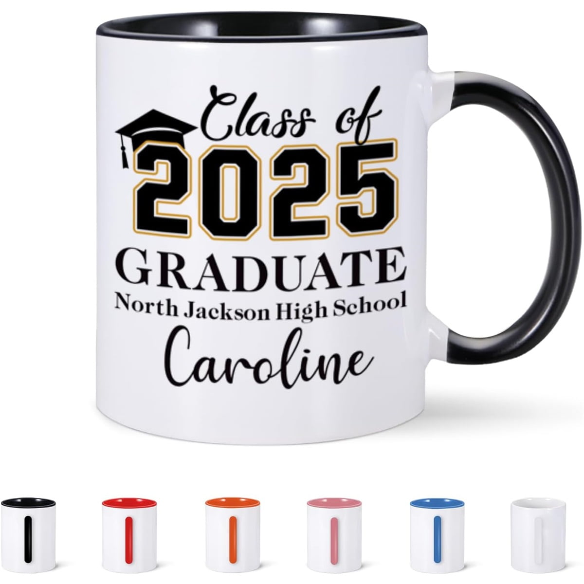 Personalized Graduation Gifts for Her Him Graduation Mug with Name ...