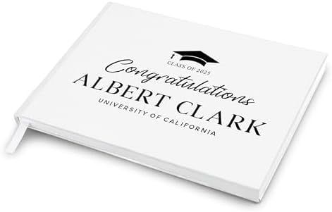 Personalized Graduation Guestbook - Customized Graduation Party ...