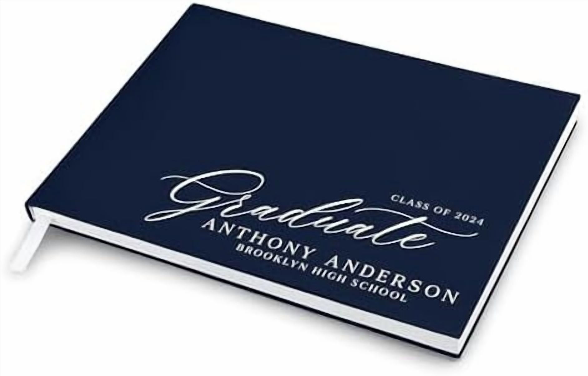 Personalized Graduation Guestbook - Customized Graduation Party ...