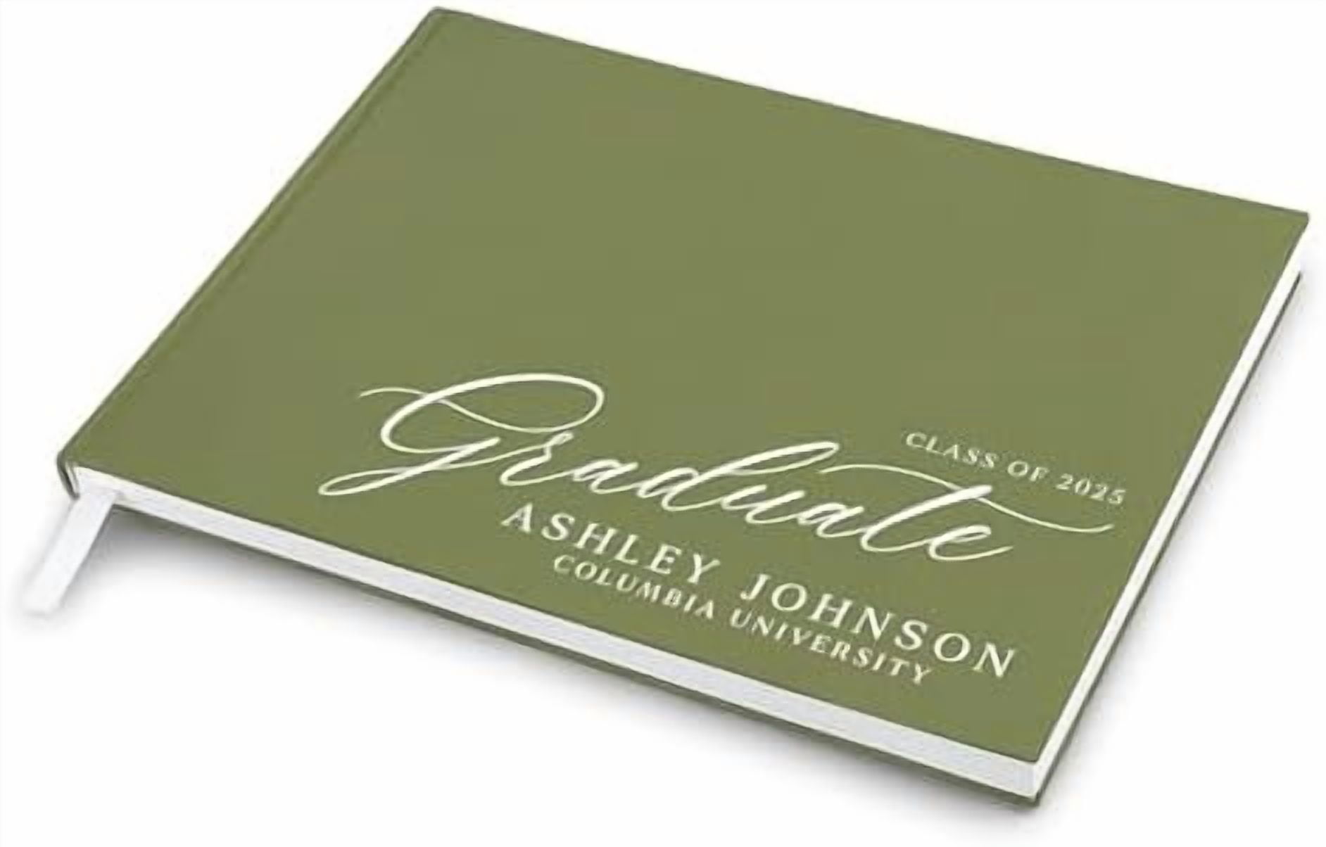 Personalized Graduation Guestbook - Customized Graduation Party ...