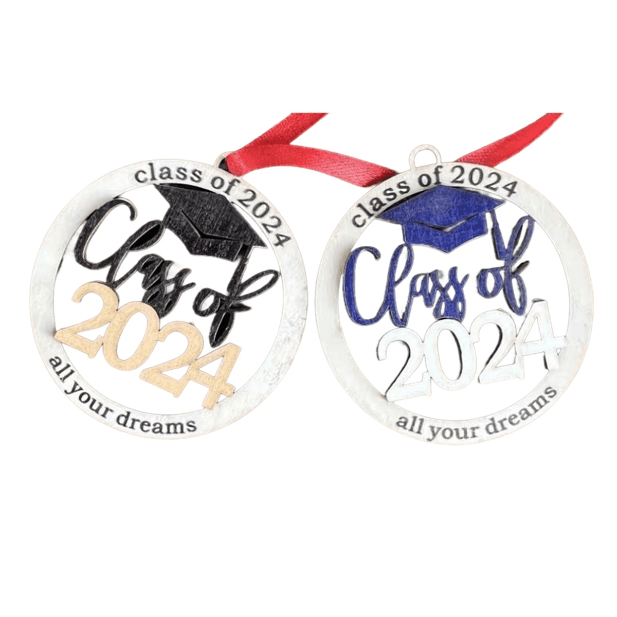 Personalized Graduation Name Ornament, Class of 2024, University ...