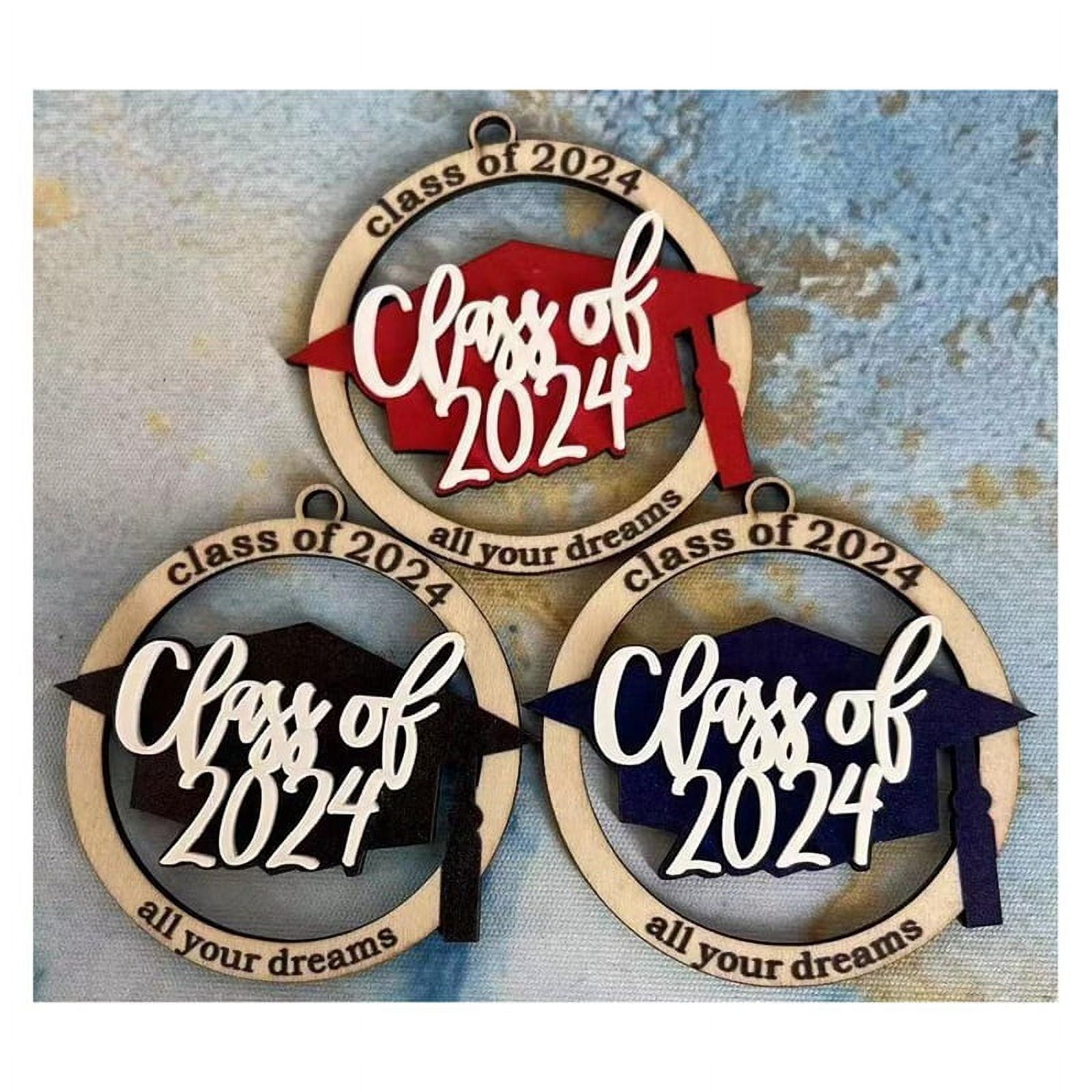 Personalized Graduation Name Ornament, Class of 2024, University ...